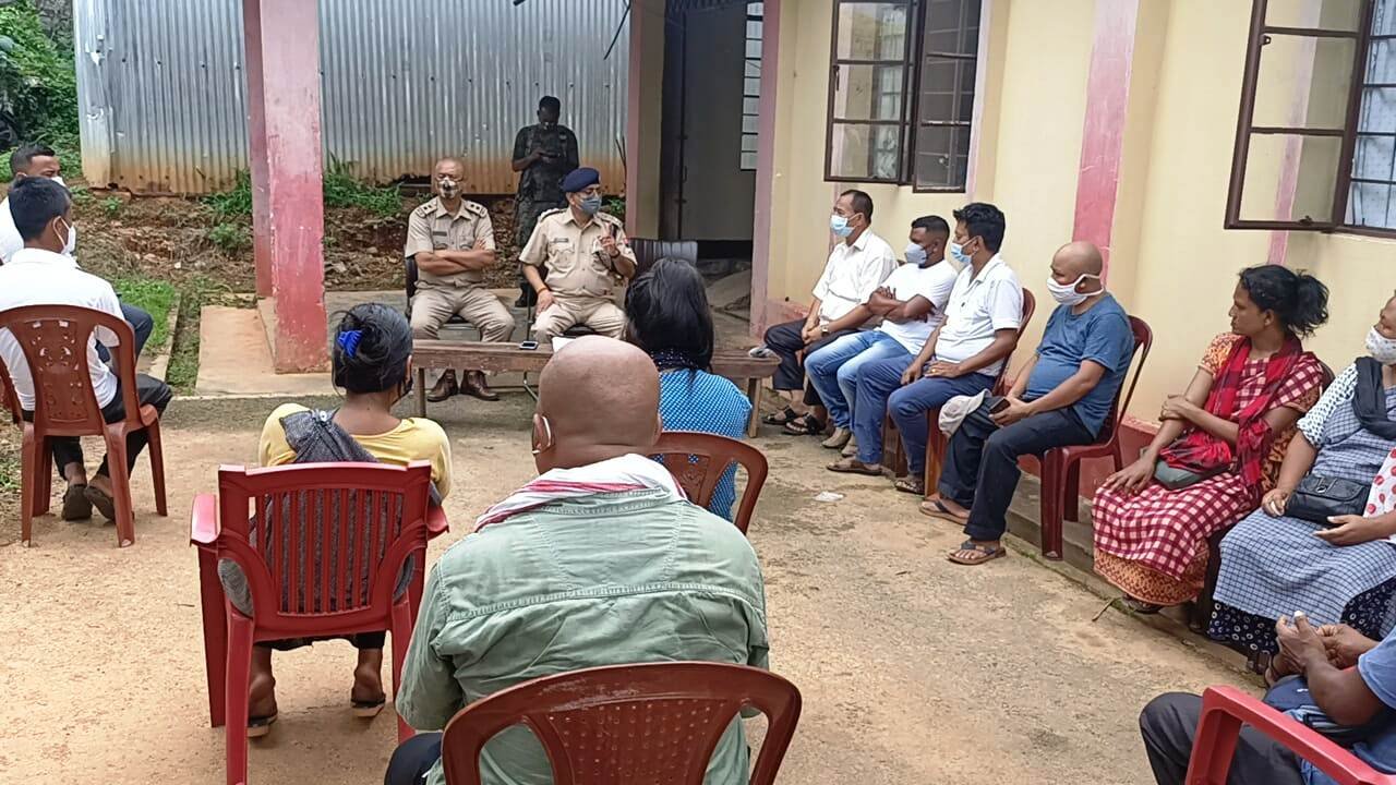 Police undertake corona awareness in Umsning | Highland Post