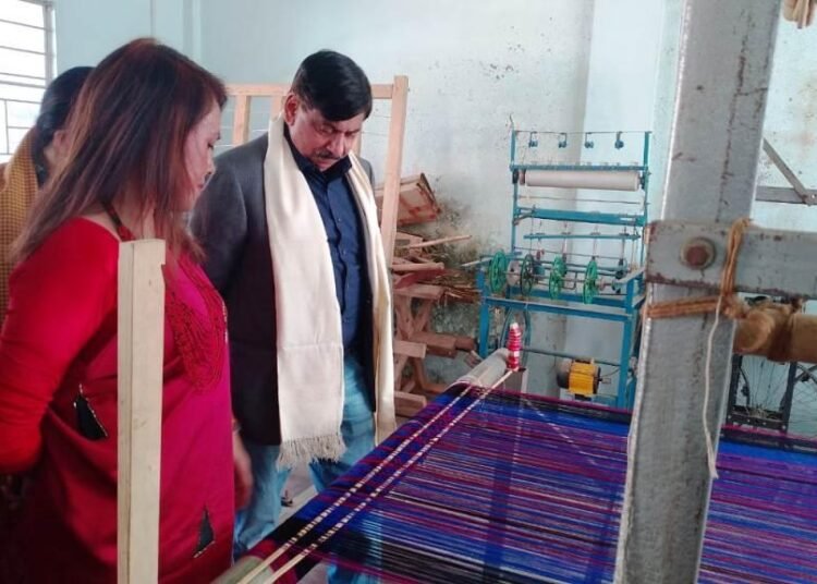 Textiles secretary visits Diwon, assures weavers to address problems ...