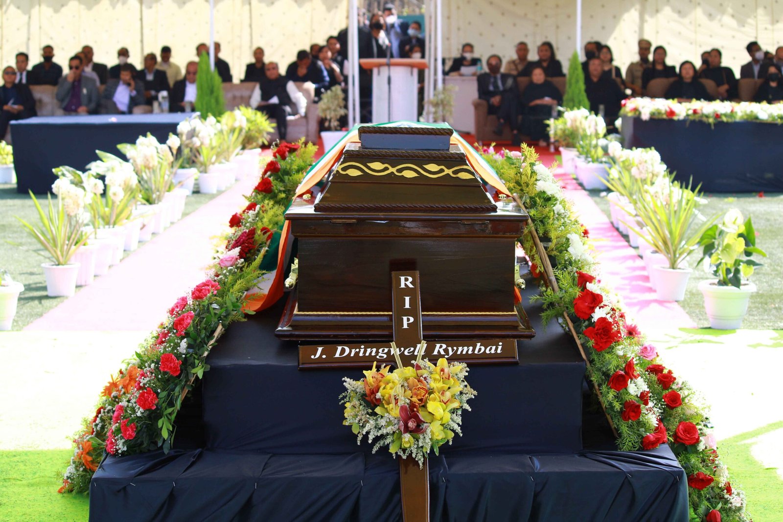 JD Rymbai laid to rest with full state honours | Highland Post