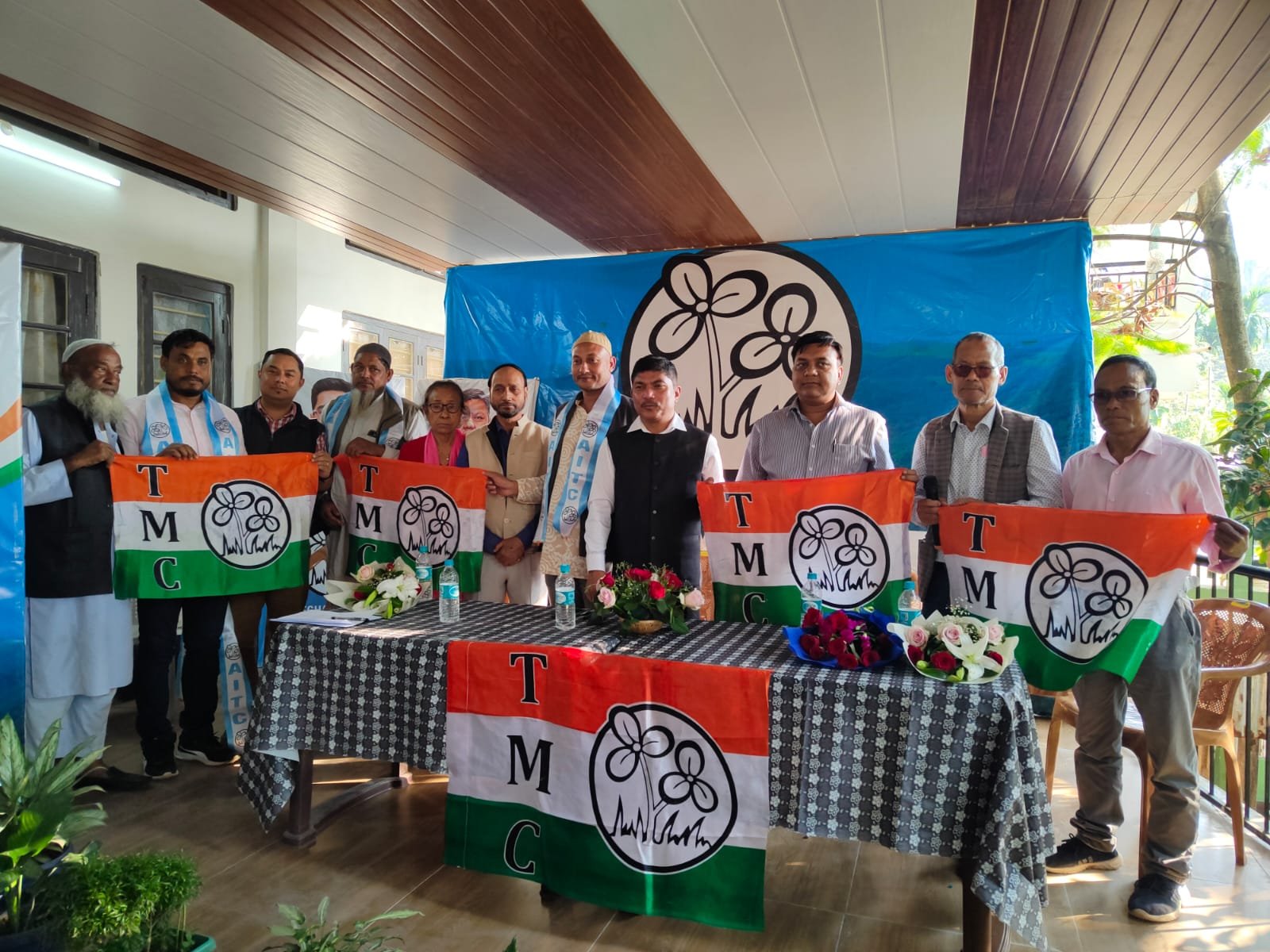 Three NPP leaders from plain belt switch over to Trinamool | Highland Post