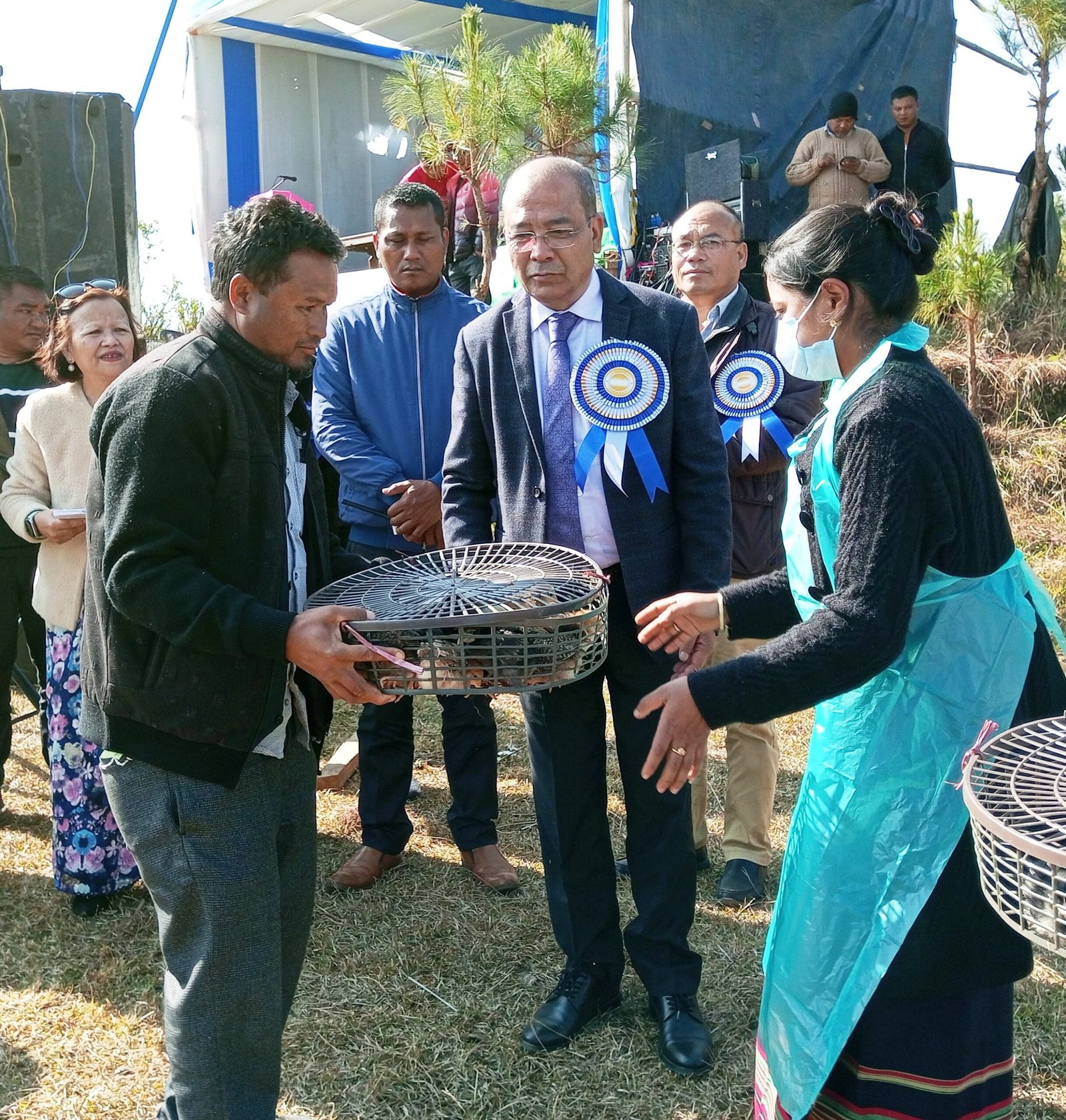 Pig multiplier farm inaugurated in EWKH | Highland Post